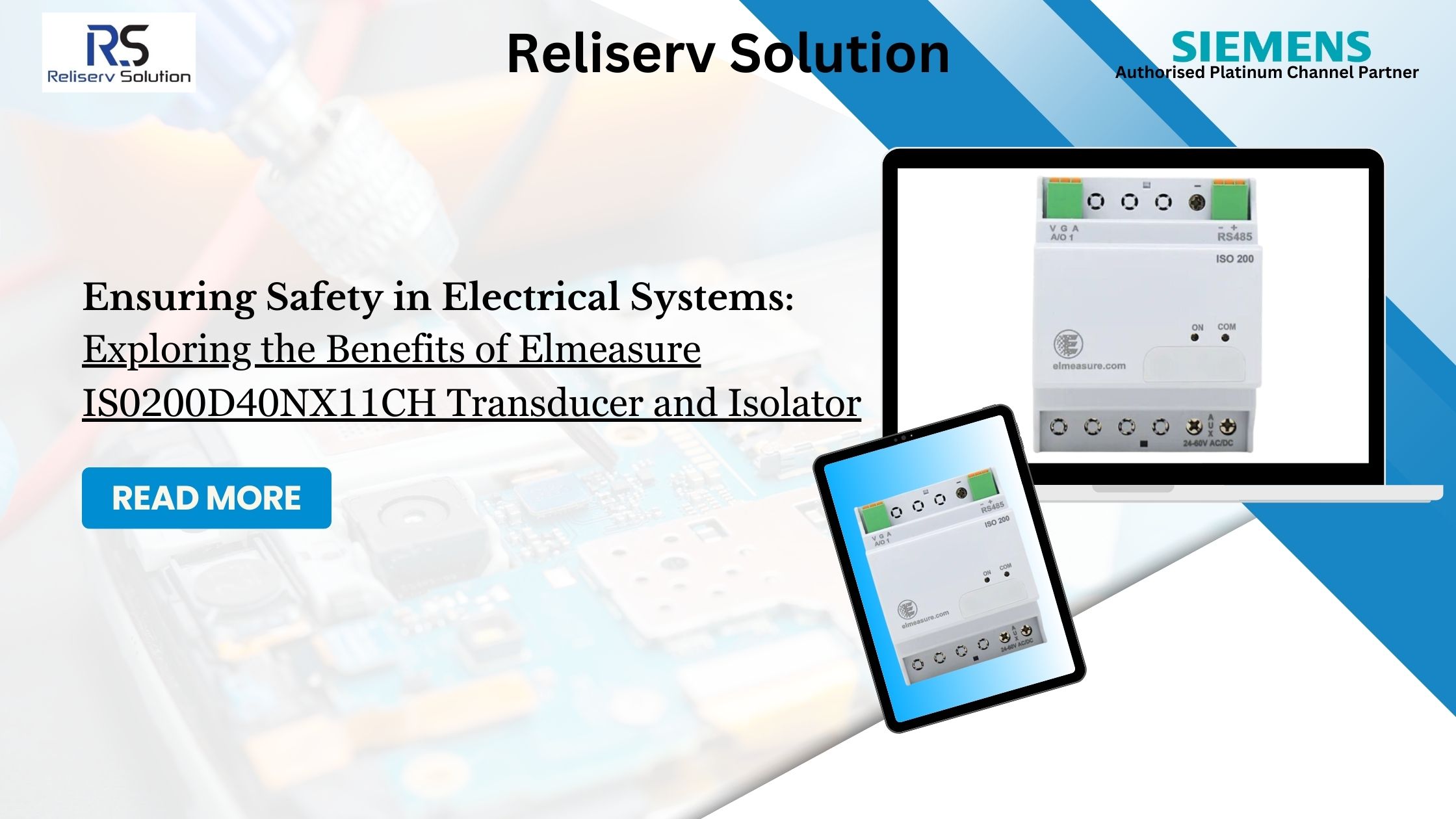 Elmeasure ISO 200 Isolators: Ensuring Electrical Safety