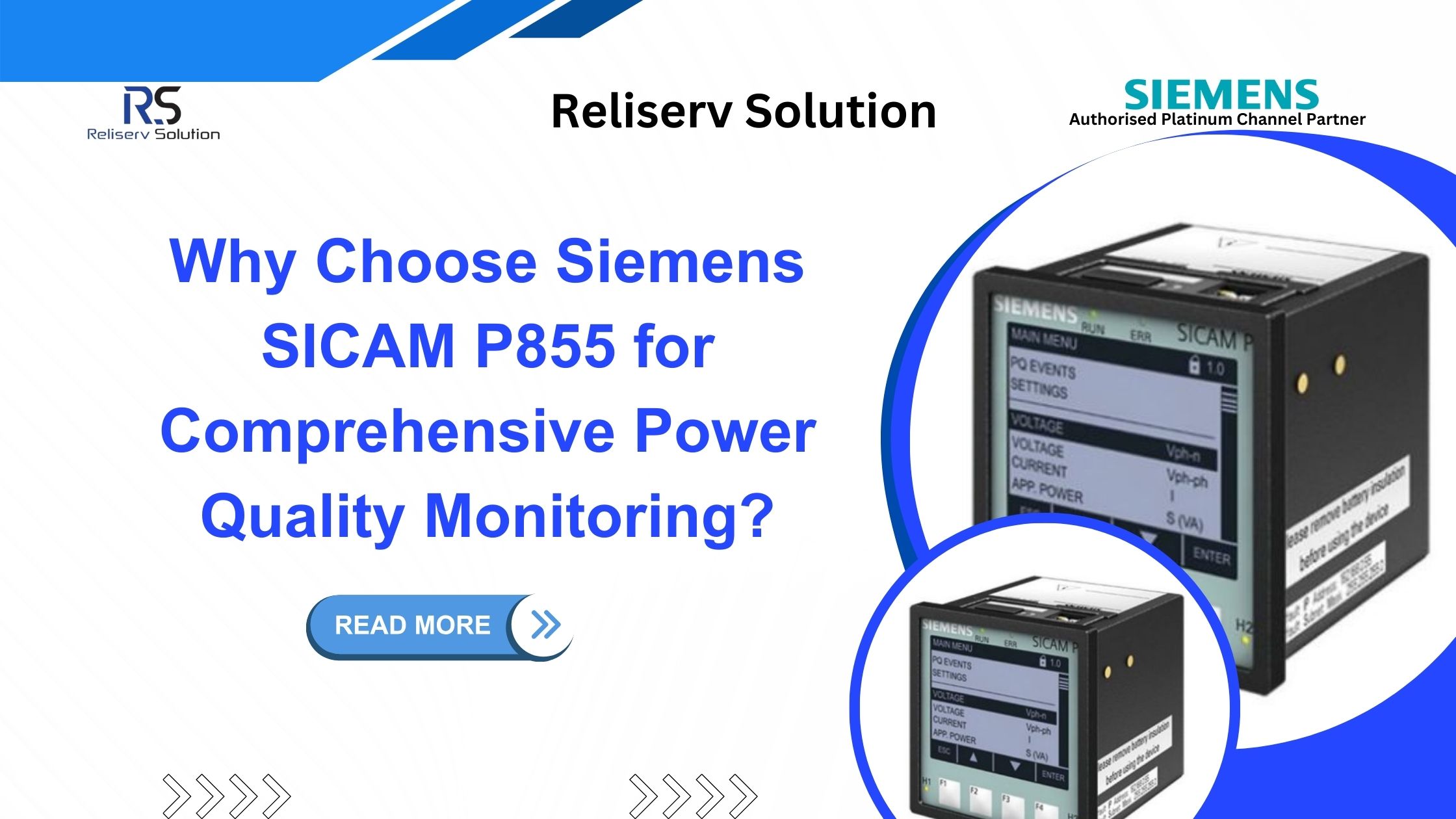 Siemens SICAM P855: Power Quality Monitoring
