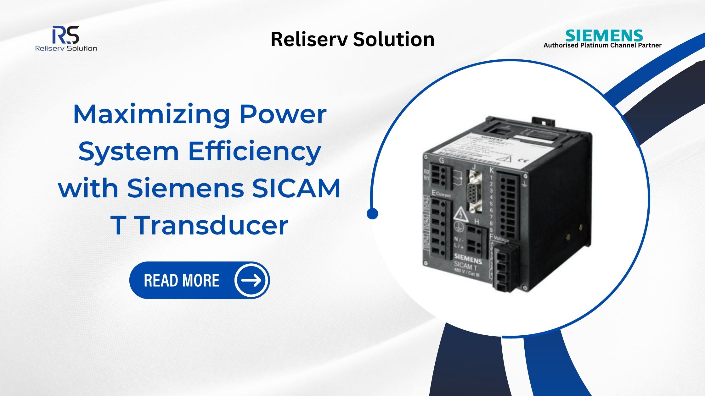 Siemens SICAM T Transducer: Improved Power System