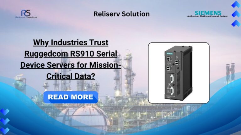 RS401 Serial Device Servers: Improving Critical Infrastructure
