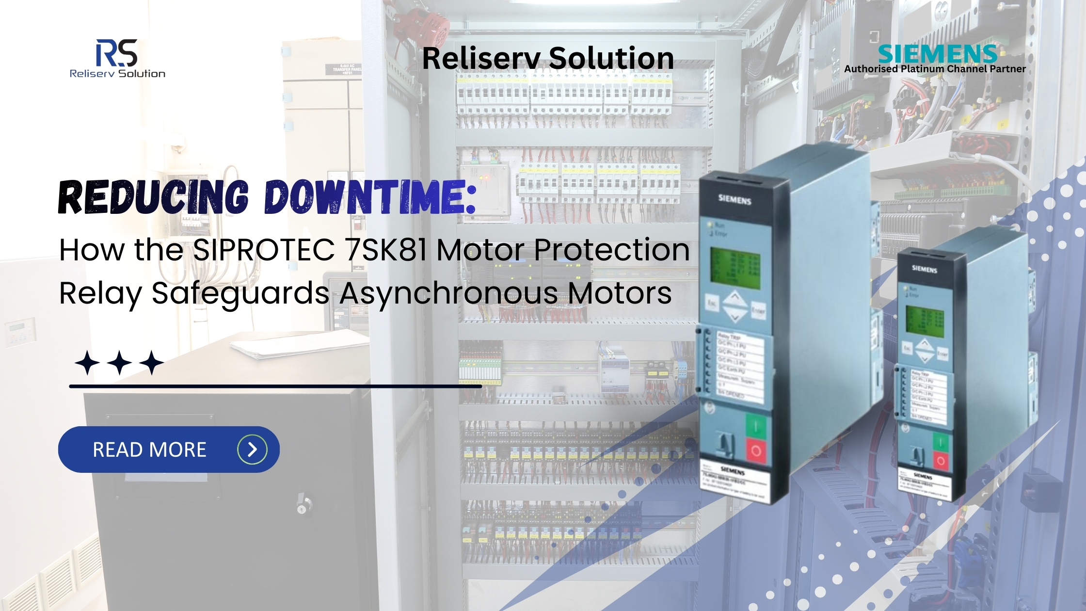 7SK81 Motor Protection Relay: Safeguards Asynchronous Motors