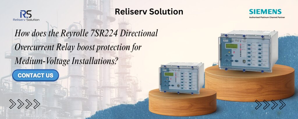 7SR224 Directional Overcurrent Relay: Boost Protection